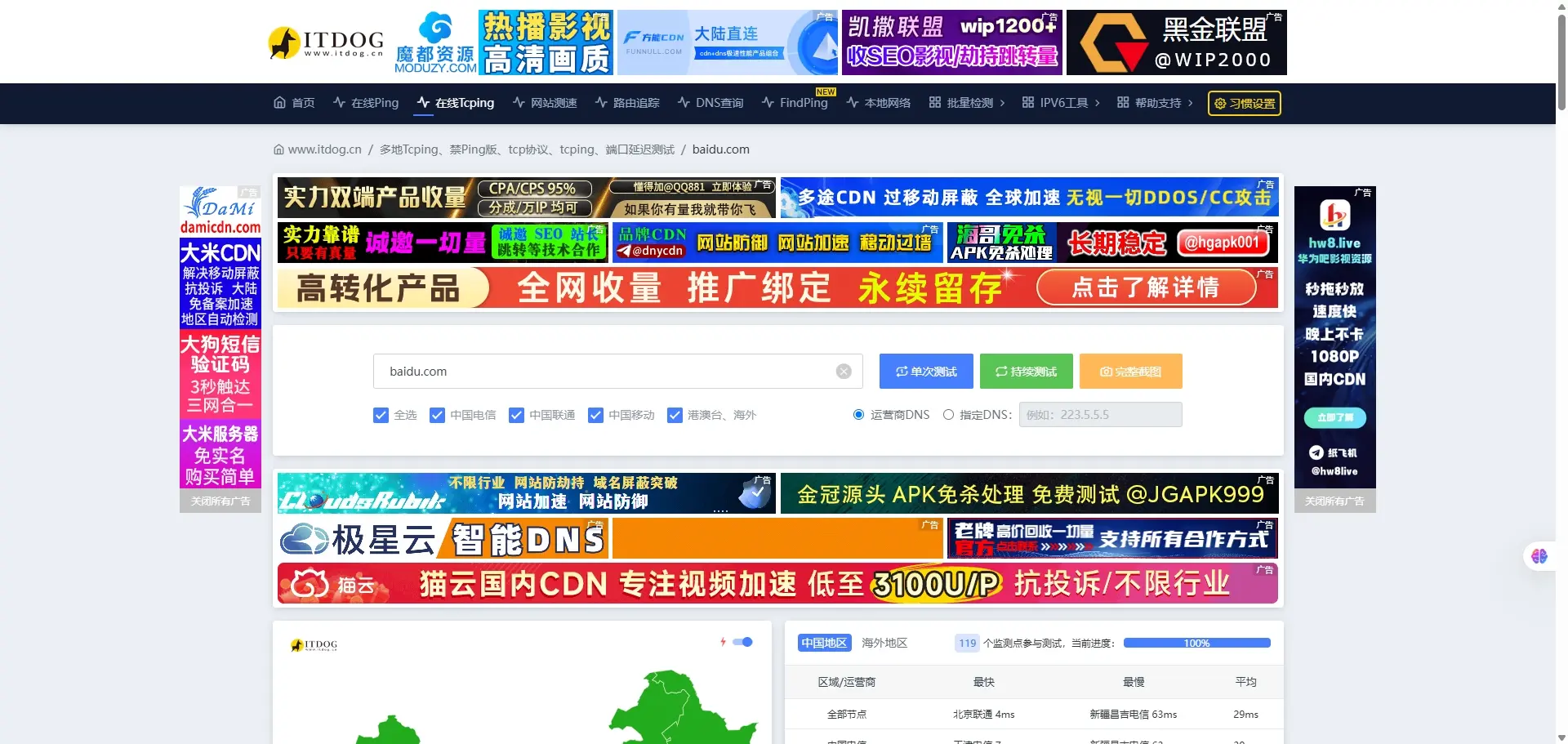 原来ITDog这么多广告啊，头一次知道